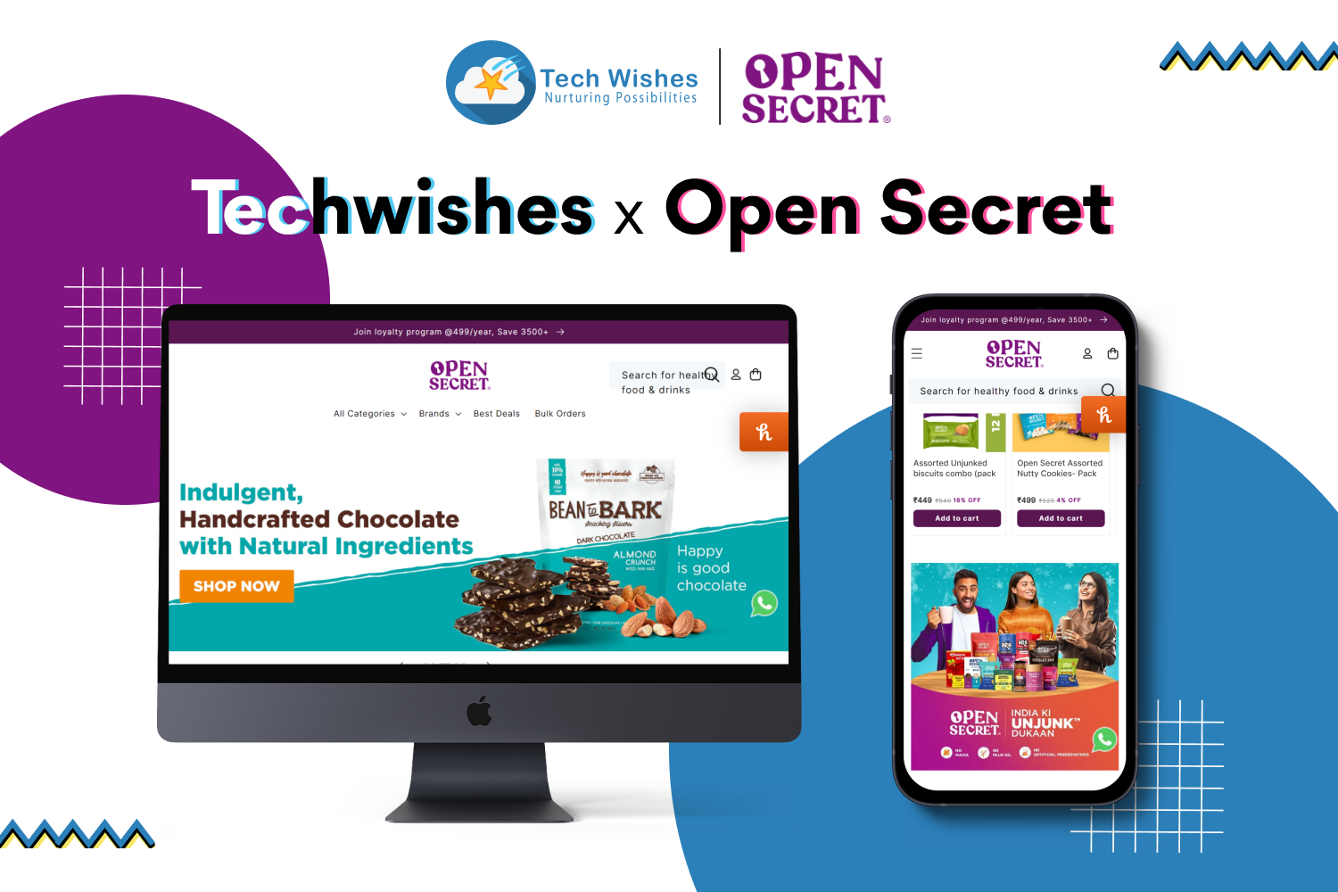 Transforming Open Secret's Online Presence with Techwishes - Tech Wishes Solutions